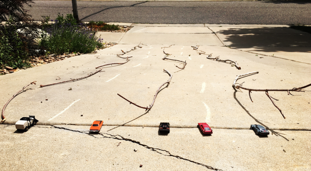 DIY Race Car Ideas to Take Outside - Crunchy Beach Mama